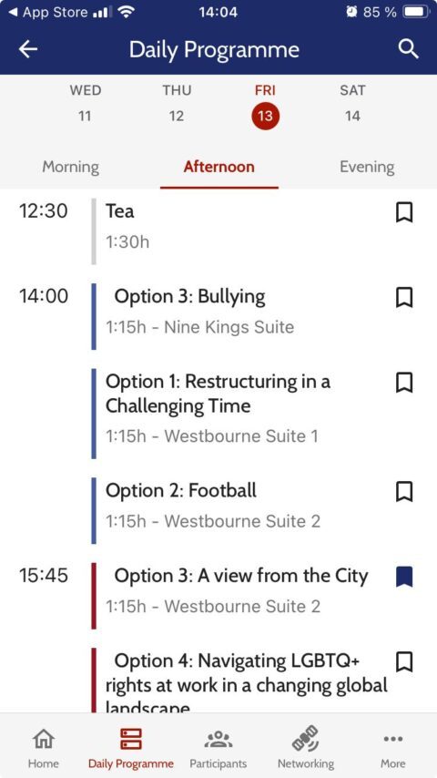 Conference App | EELA