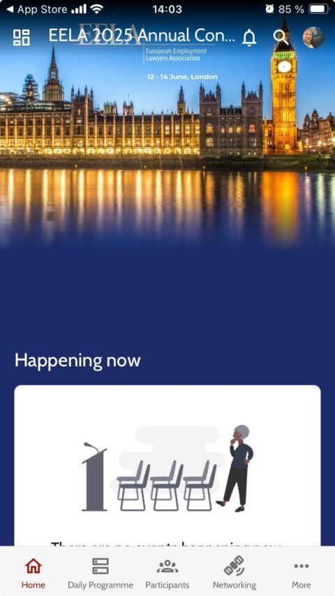 Conference App | EELA